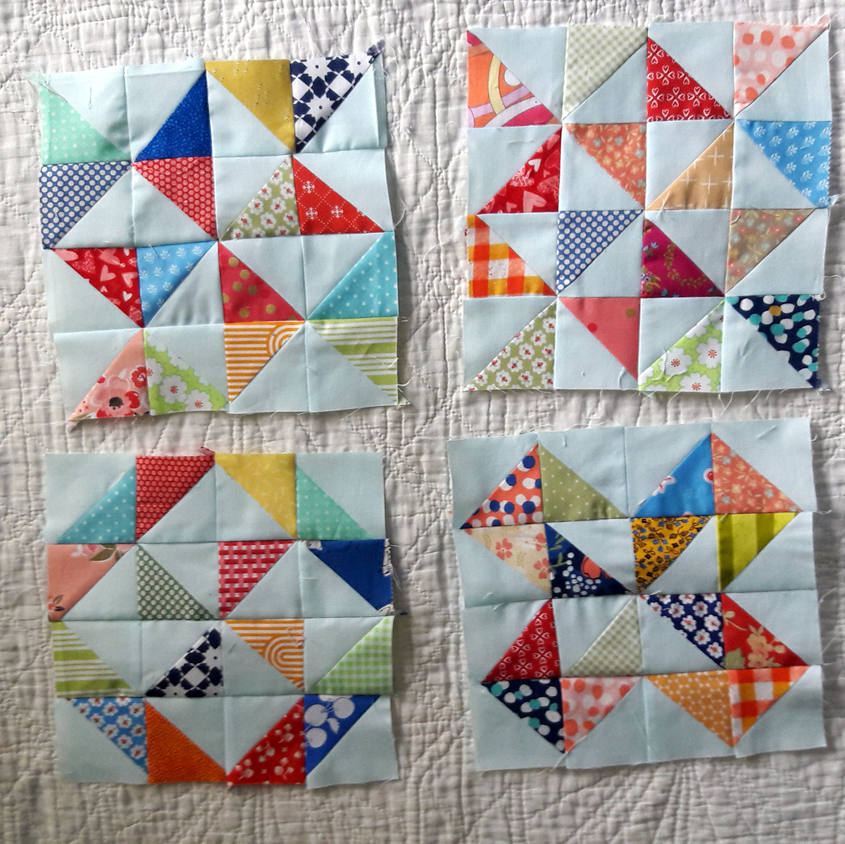 What are Bonus Half Square Triangles & How to Use Them - Aunt Ems Quilts