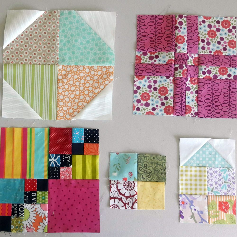Fun with Four Patches in your Quilting - Aunt Ems Quilts