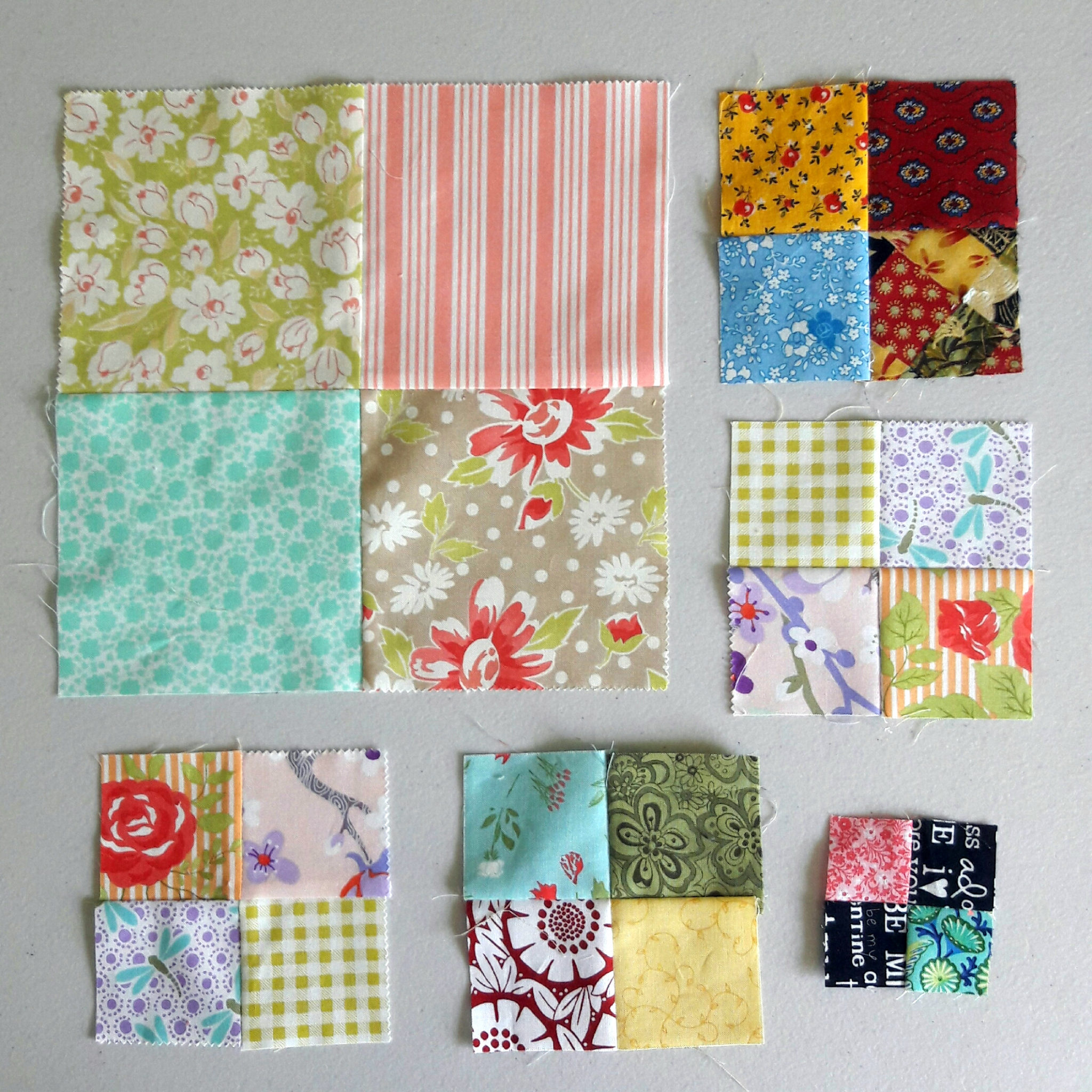 Fun with Four Patches in your Quilting - Aunt Ems Quilts