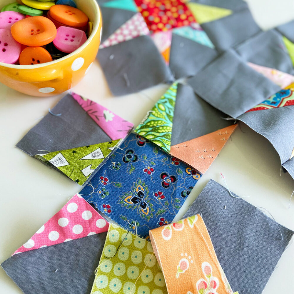 Wonky Maverick Star Tutorial - Aunt Ems Quilts