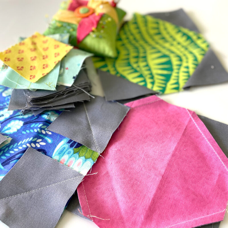 Snowball Quilt Block Tutorial - Aunt Ems Quilts