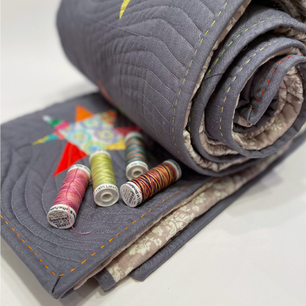 Jazz up Your Projects with Embroidery - Aunt Ems Quilts