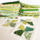 St. Patrick's Day Shamrock quilt block tutorial - Aunt Ems Quilts