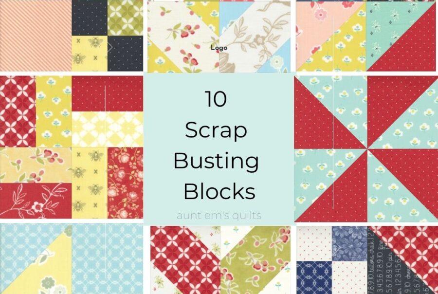 Best Accuquilt Dies for Scrap Busting - Aunt Ems Quilts