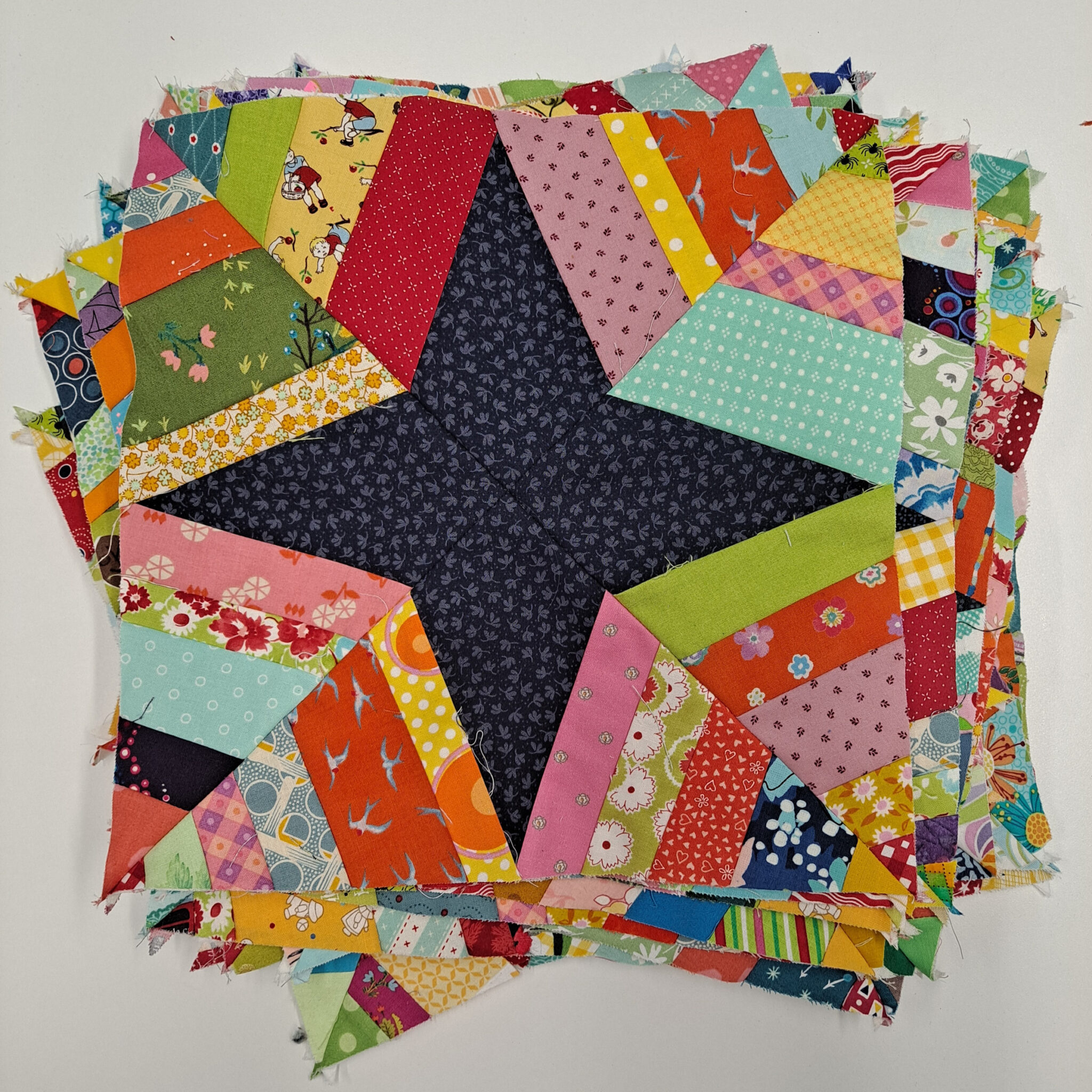 Solutions for Ugly Fabric Scraps - Aunt Ems Quilts