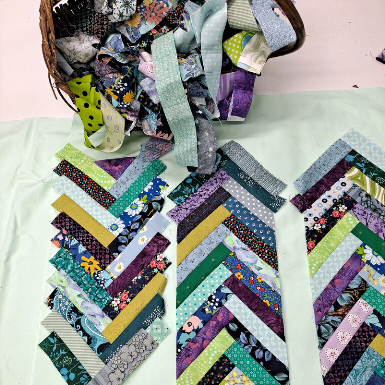 How to Make a Patchwork Braid - Aunt Ems Quilts