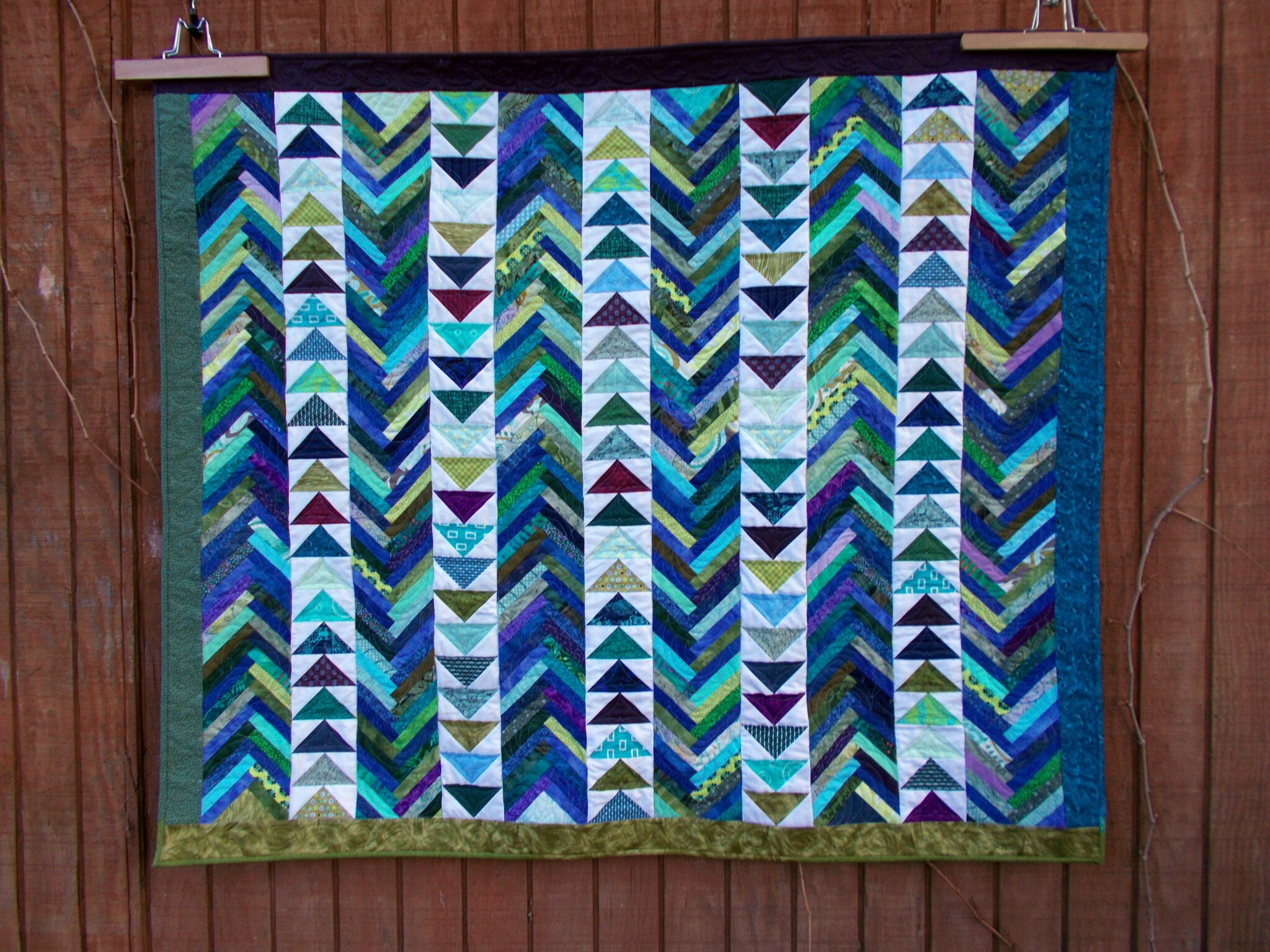 How to Make a Patchwork Braid - Aunt Ems Quilts