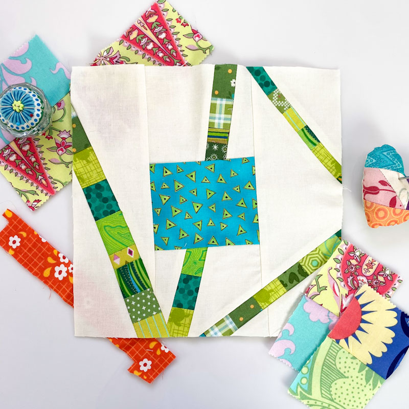 Outside the Quilt Block Creative Play - Aunt Ems Quilts