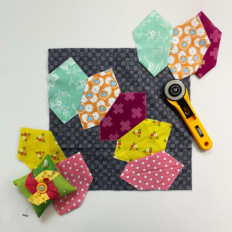 Give These Scrappy Quilt Blocks a Spin - Aunt Ems Quilts