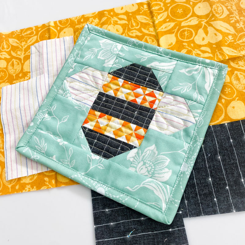 Garden Friends Mug Rugs - Aunt Ems Quilts