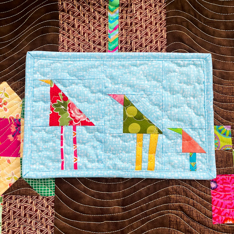 Garden Friends Mug Rugs - Aunt Ems Quilts