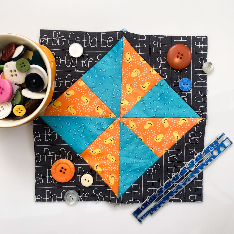 Give These Scrappy Quilt Blocks a Spin - Aunt Ems Quilts
