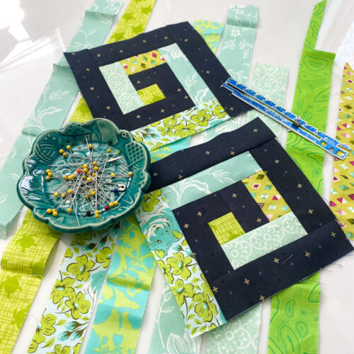 Give These Scrappy Quilt Blocks a Spin - Aunt Ems Quilts